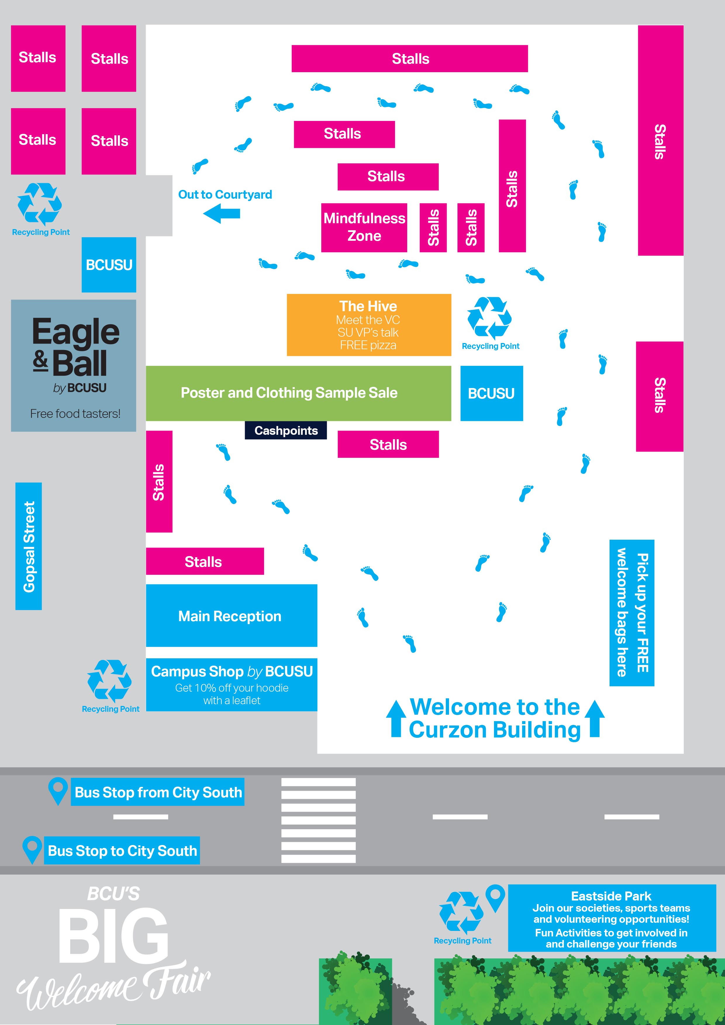 Welcome Fair 2018 | BCUSU | Birmingham City Students' Union